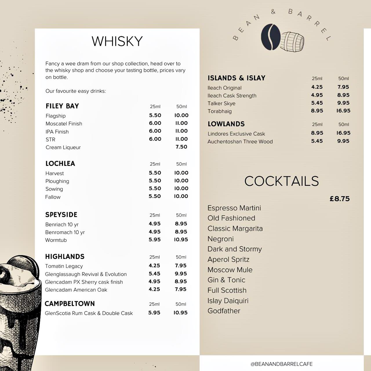 A Perfect Pairing: Bean and Barrel's Coffee and Whisky Selection ...