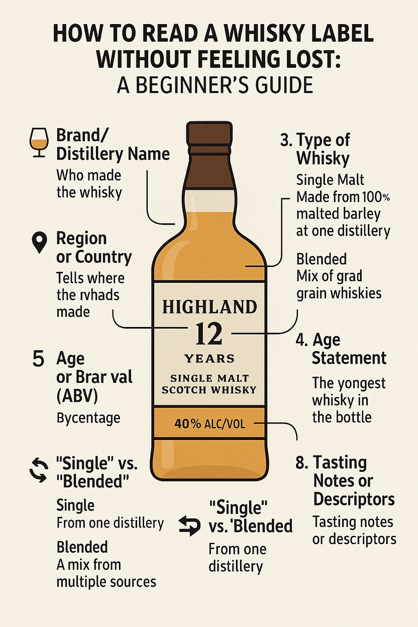 How to Read a Whisky Label Without Feeling Lost: A Beginner’s Guide ...