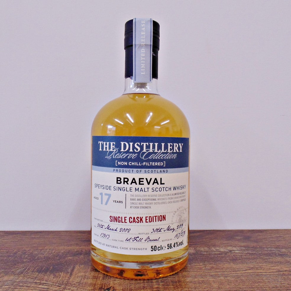 Braeval 17 Year Old Single Cask Edition Distillery Reserve Collection ...